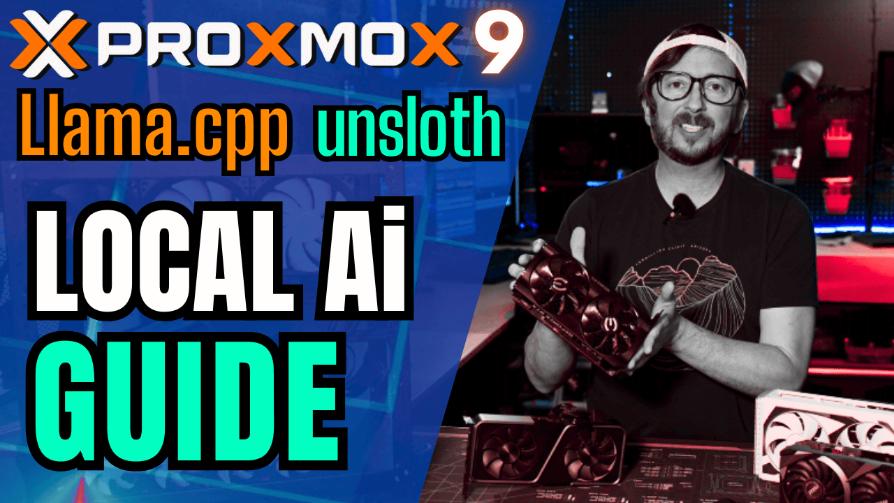 Llama.cpp on Proxmox 9 LXC – How To Setup an AI Server Homelab Beginners Guides – Digital Spaceport
